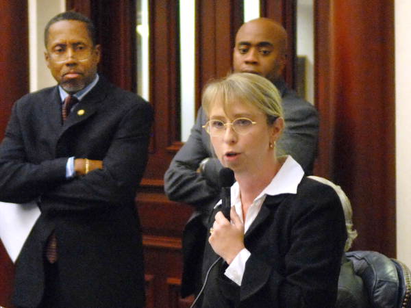 Florida Memory • Representative Kelly Skidmore voicing her opposition ...