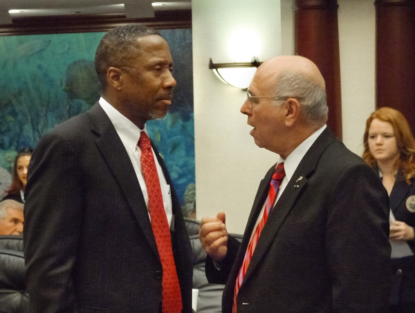 Florida Memory • Representatives Darryl Rouson, D-St. Petersburg, left ...
