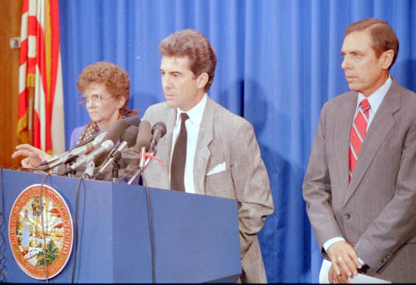 Florida Memory • John Walsh speak about the need for Victims Rights ...