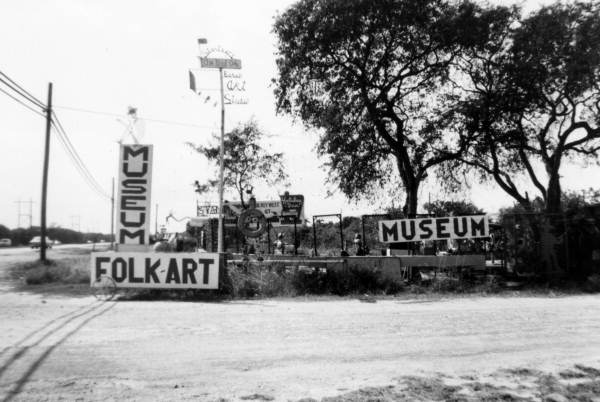 Florida Memory • Entrance to folk art museum in Key Largo, Florida.
