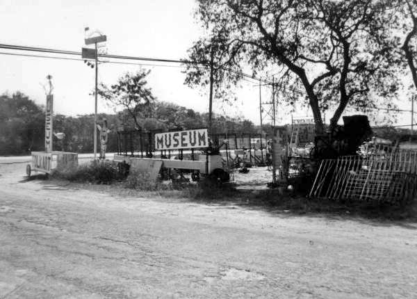 Florida Memory • View of Stanley Papio's folk art museum in Key Largo ...