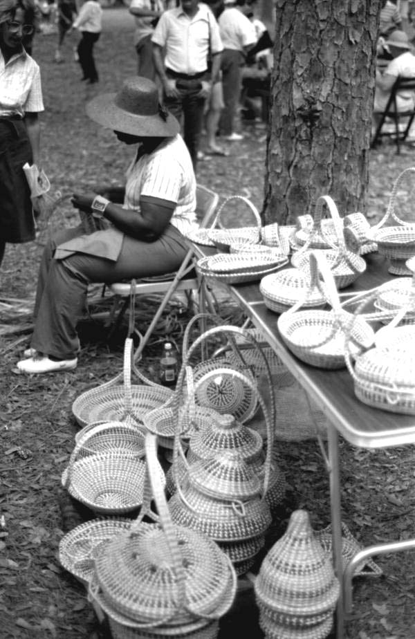 Florida Memory • In the background, Margaret Garrison makes a ...