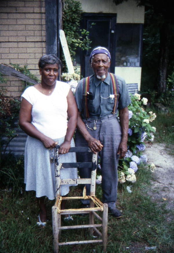 Florida Memory • Rufus Adams and step-daughter Annie Sellers with a ...