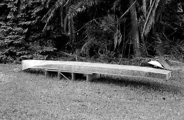 Florida Memory • Everglades skiff made by Glen Simmons- Florida City ...
