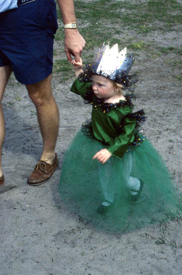 Florida Memory • Little girl in Purim costume - Orlando, Florida.