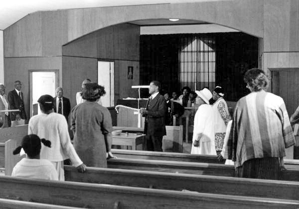 Florida Memory • Congregation singing at Mt. Mariah Primitive Baptist ...