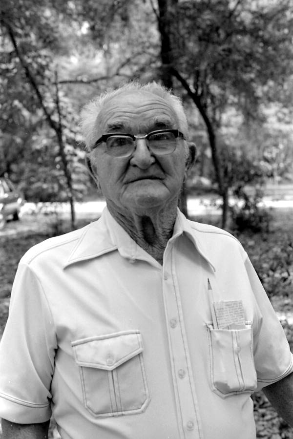 Florida Memory • Storyteller E.A. "Frog" Smith at the 1983 Florida Folk ...