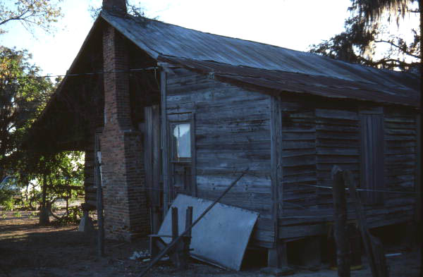 Florida Memory • Side view of a house reputed to be 125 years old ...