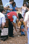 Florida Memory • Man and his monkey, which are part of a medicine show ...