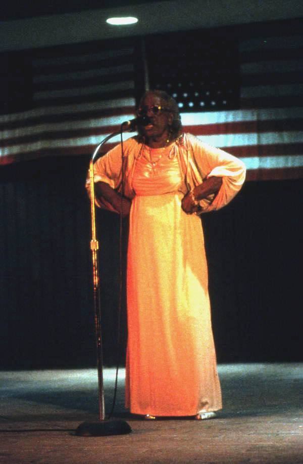 Florida Memory • Singer Mary McClain at the 1982 Florida Folk Festival ...