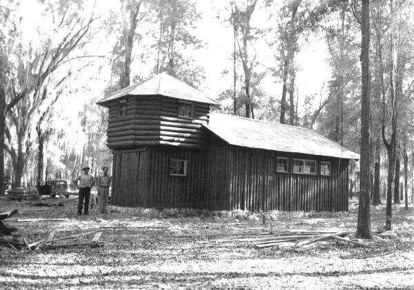 Florida Memory • Library and museum building built by the CCC at the ...