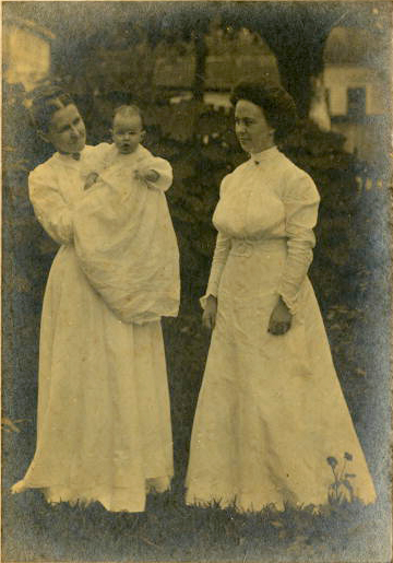 Florida Memory • Portrait showing three generations of the Van Brunt ...