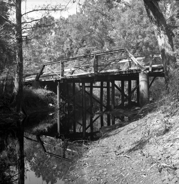Florida Memory • Steinhatchee Springs Bridge over the Steinhatchee ...