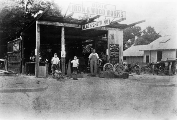 Florida Memory • Dixie Iron and Wood Works - DeLand, Florida