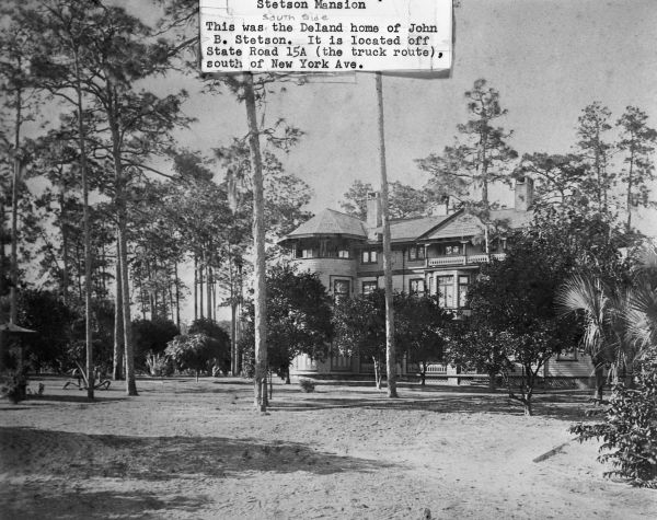 Florida Memory • Stetson Mansion - DeLand, Florida