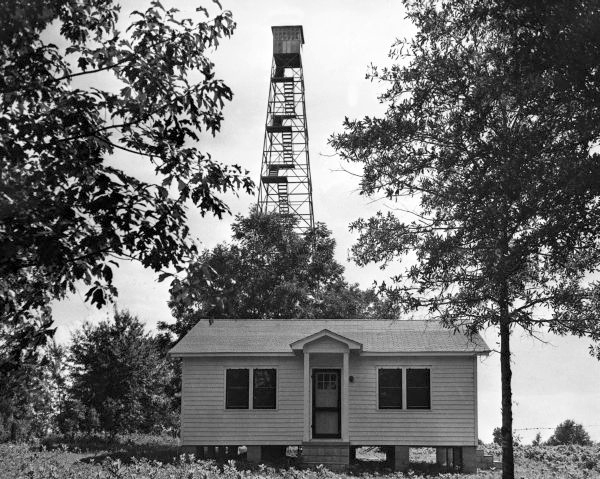 Florida Memory • Fire lookout tower