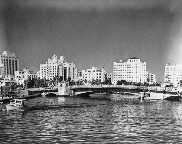 Florida Memory • Miami River canal after 1926 hurricane.