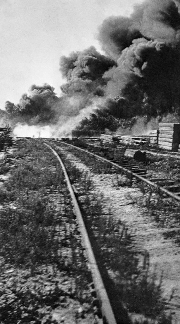 Florida Memory • Fire at McGowin-Foshee Lumber Company sawmill