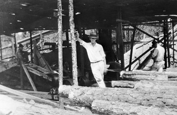 Florida Memory • North Florida sawmill interior