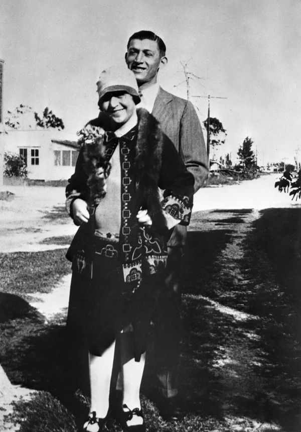 Florida Memory • Carl and Esther Weinkle near their first store - Lemon ...