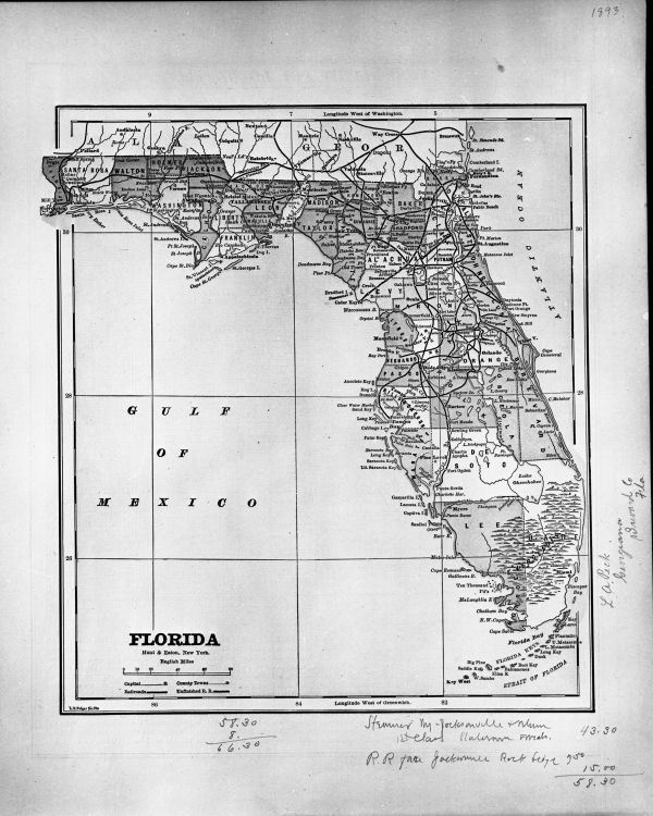 Florida Memory • Florida map