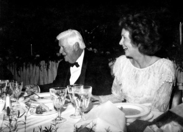 Florida Memory • Adele Graham and Tip O'Neill at dinner honoring him