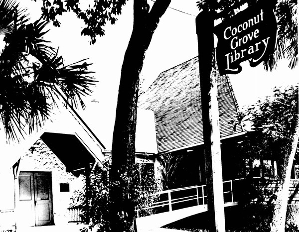 Florida Memory • Coconut Grove Library.