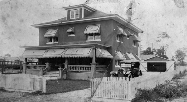 Florida Memory • Home of William Chapman - Miami, Florida.