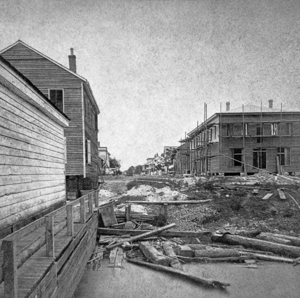 Florida Memory • View of Lemon Street from the river