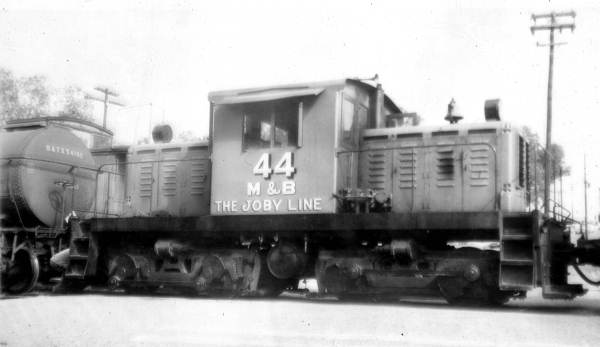 Florida Memory • Marianna & Blountstown Railroad engine number 44 ...