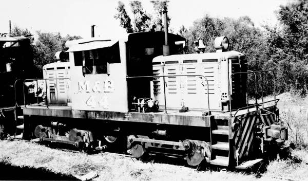 Florida Memory • Marianna & Blountstown Railroad engine number 44 ...