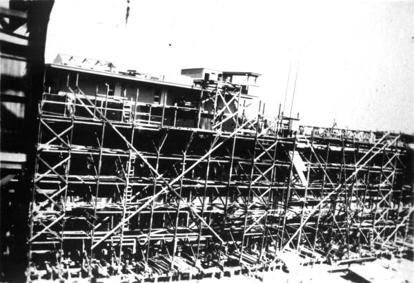 Florida Memory • Dinsmore, during construction - Jacksonville, Florida.