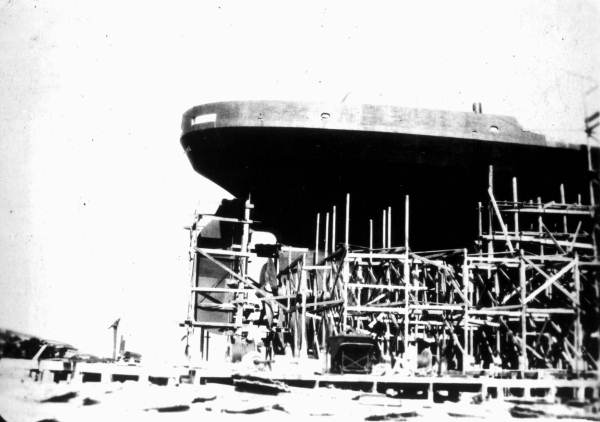 Florida Memory • Dinsmore, during construction - Jacksonville, Florida.