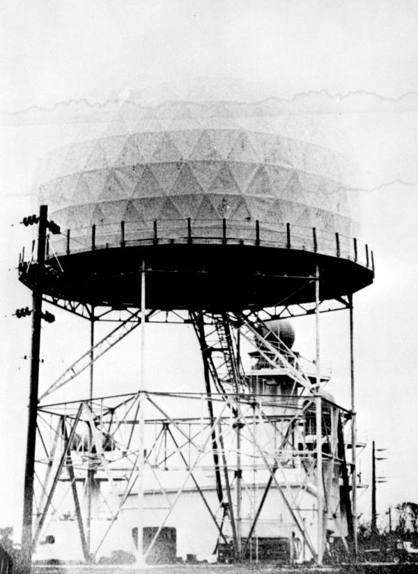 Florida Memory • Radar tower at the 905 missile site - Florida Keys ...
