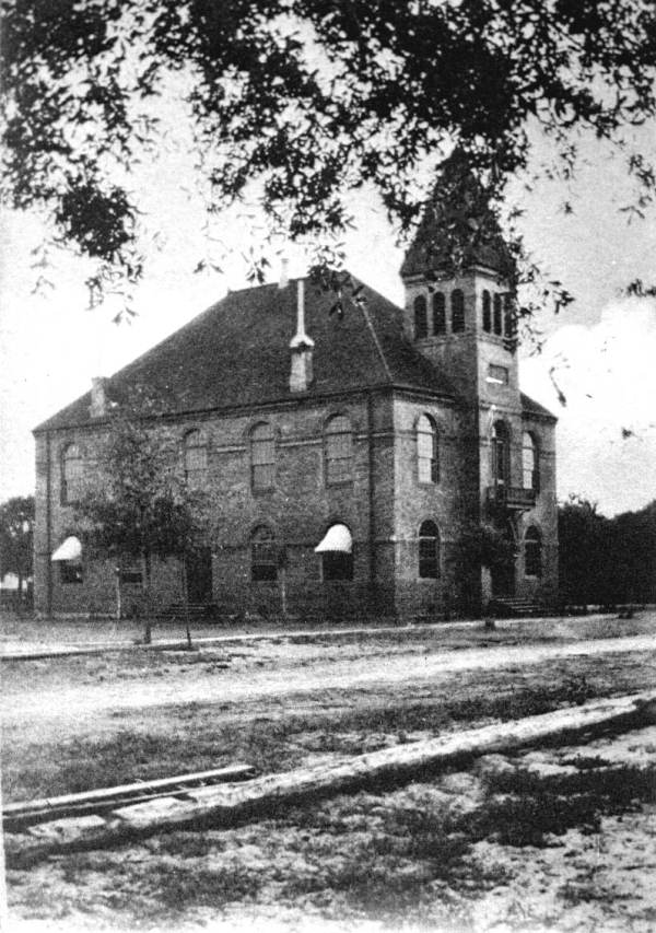 Florida Memory • Lake County courthouse - Tavares, Florida.