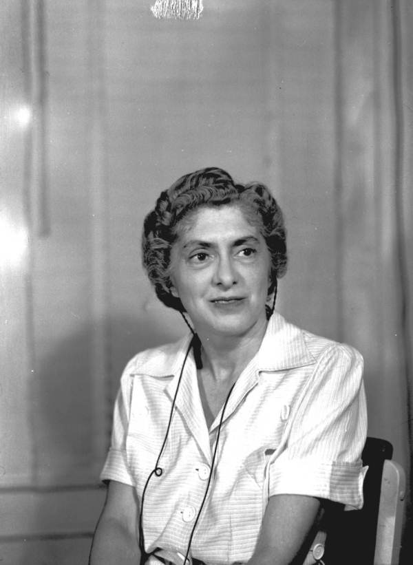 Florida Memory • Maude Woods, vocational education supervisor for the NYA