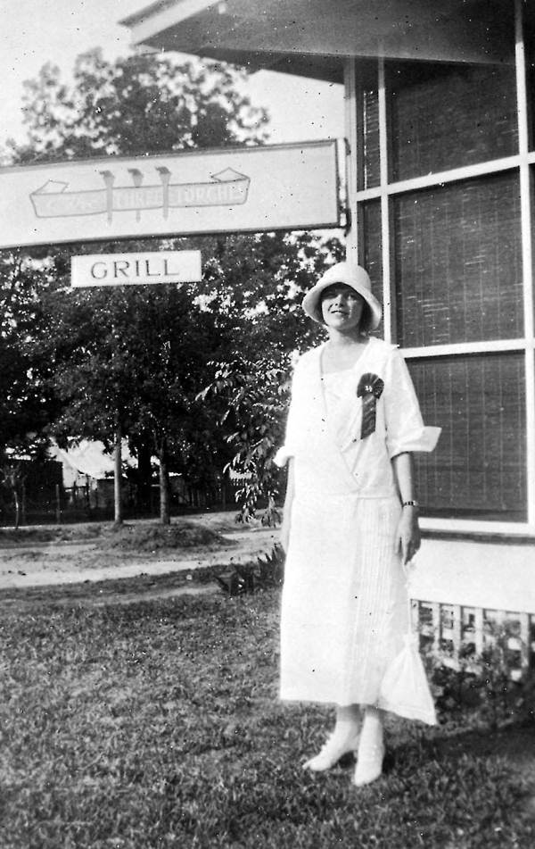 Florida Memory • Ella Taylor Slemons at the Three Torches Grill at ...