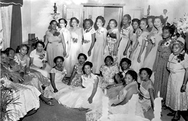 Florida Memory • Party hosted by FAMU president George Gore and his ...