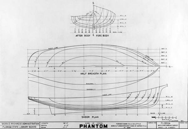 Florida Memory • "Phantom", drawing by Henry Lechner