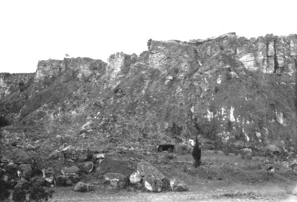 Florida Memory • Panorama at locality C-64 showing the eastern face of ...