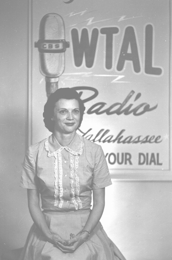 Florida Memory • Employee of radio station WTAL.