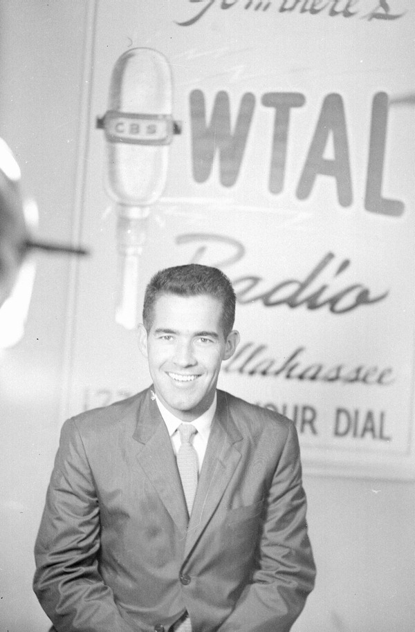 Florida Memory • Employee of radio station WTAL