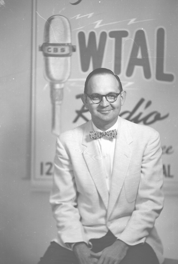 Florida Memory • Employee of radio station WTAL