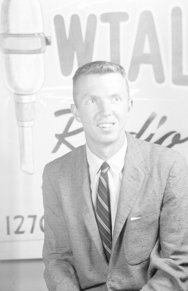 Florida Memory • Employee of radio station WTAL