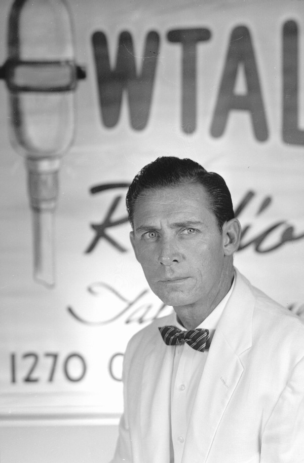 Florida Memory • Employee of radio station WTAL