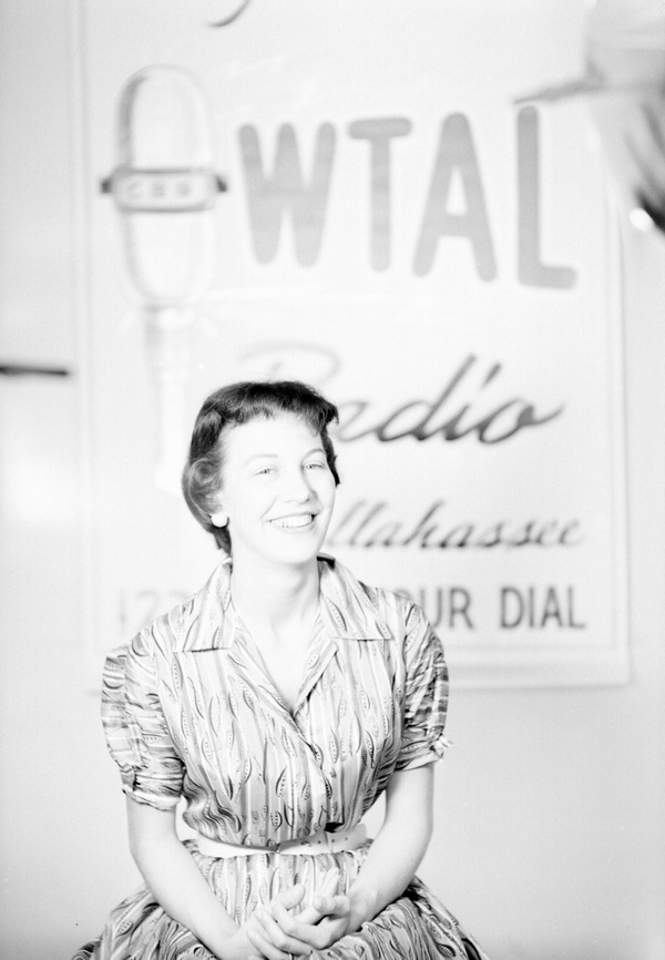Florida Memory • Employee of radio station WTAL