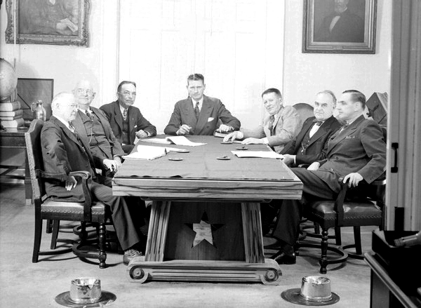 Florida Memory • State cabinet meeting.
