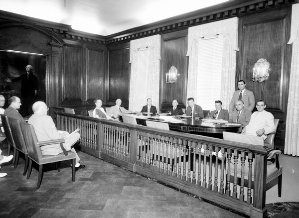 Florida Memory • State cabinet meeting.