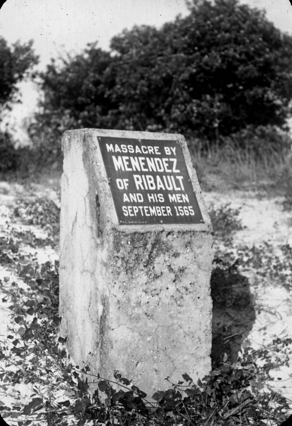 Florida Memory • Menendez Massacre marker