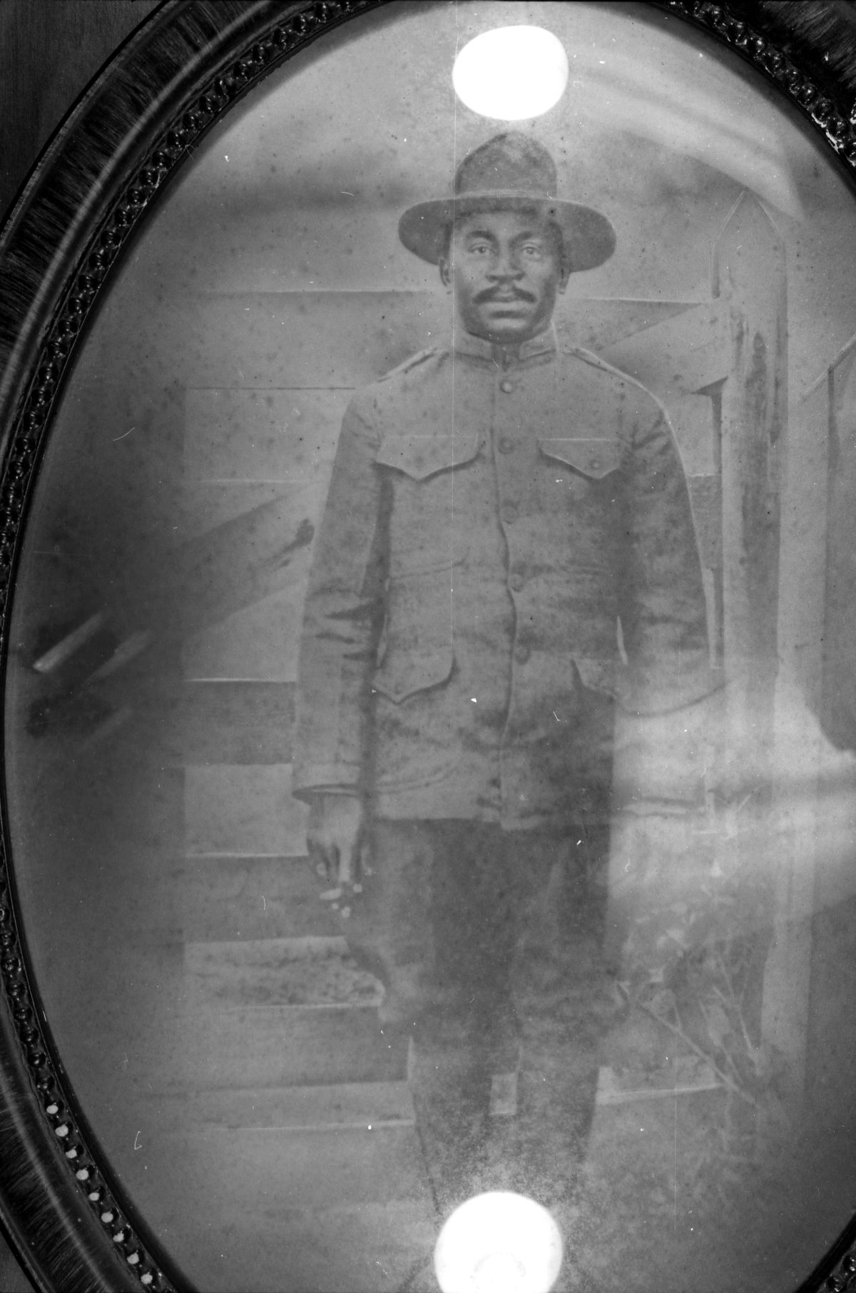 Florida Memory • Charlie McDaniel in World War I uniform